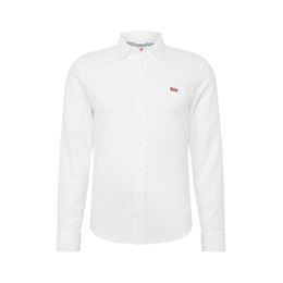Levi's LEVI'S Hemd 'Battery Housemark Slim Fit Shirt' Herren Gr&ouml;&szlig;e XXL rot / wei&szlig;