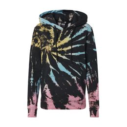 Urban Classics Sweatshirt Damen Gr&ouml;&szlig;e XS hellblau / gelb / rosa / schwarz