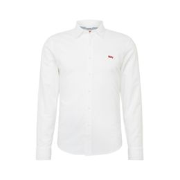 Levi's LEVI'S Button Up Shirt 'Battery Housemark Slim Fit Shirt' male size XL Red / White