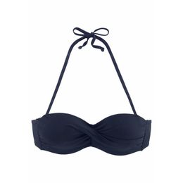 Lascana Bikini-Top 'Sofia' Damen Gr&ouml;&szlig;e 65 navy