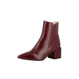 Evita Stiefelette DARIANA Damen Gr&ouml;&szlig;e 37 bordeaux / dunkelrot Winterschuhe