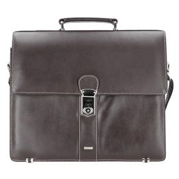 Alassio Document Bag 'Monaco' male Brown size One Size
