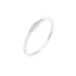Elli DIAMONDS Ring Damen Gr&ouml;&szlig;e 52 silber