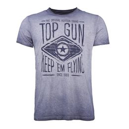 Top Gun Shirt 'Growl' male Blue size XL