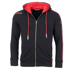 Top Gun Sweatjacke 'Rallye' Herren Gr&ouml;&szlig;e XXXL rot / schwarz