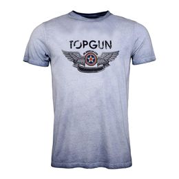 Top Gun Shirt 'Construction' male Blue size S