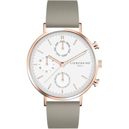 Liebeskind Berlin Analog Watch female Grey size One Size