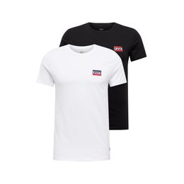 Levi's Levi's Shirt 'Graphic Crewneck T-Shirt - 2 Pack' male Black, White size XXXL