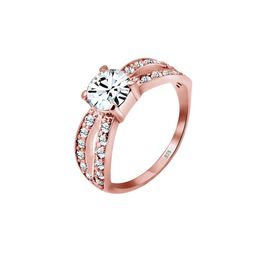 Elli Ring 'Solt&auml;r' Damen Gr&ouml;&szlig;e 54 rosegold / wei&szlig;
