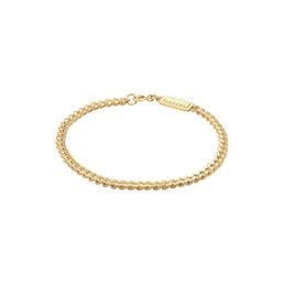 Kuzzoi Armband Herren Gr&ouml;&szlig;e 23 gold