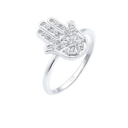 Elli Ring 'Hamsa Hand' female Silver size 54