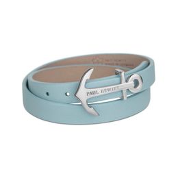 Paul Hewitt Armband Herren Gr&ouml;&szlig;e S hellbeige / hellblau / silber
