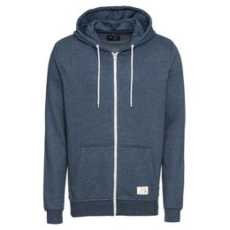 Blend Zip-Up Hoodie male Blue size XXXL