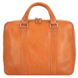 Leonhard Heyden Document Bag 'Bergamo' male Brown size One Size