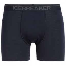 Icebreaker - Anatomica Boxers - Merinounterwäsche Gr S blau
