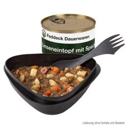 Fertiggericht Dose Linseneintopf mit Speck