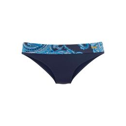 Lascana Bikinihose 'Boho' Damen Größe M/L navy / himmelblau