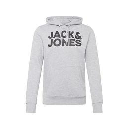 Jack & Jones JACK & JONES Sweatshirt Herren Gr&ouml;&szlig;e XXS hellgrau / schwarz