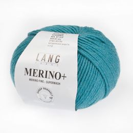 Merino+ von Lang Yarns, Gr&uuml;n-Blau, aus Schurwolle