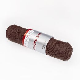 Record 210 Uni von Schoeller+Stahl, Dunkelbraun, aus Baumwolle