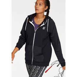 Große Größen: H.I.S Sweatjacke »H.I.S Sweatjacke«, schwarz-grau, Gr.40/42