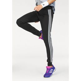 Große Größen: adidas Performance Sporthose »D2M CUFF PANT 3S«, schwarz-weiß, Gr.L