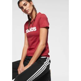 Adidas Große Größen: T-Shirt, dunkelrot, Gr.XL