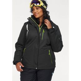 Maier Sports Große Größen: Skijacke, schwarz, Gr.50