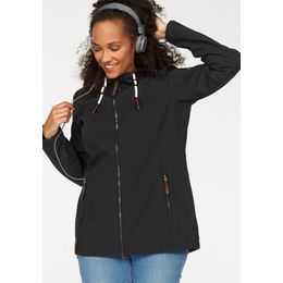 OCEAN SPORTSWEAR Große Größen: Softshelljacke, schwarz, Gr.42