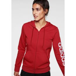 Adidas Große Größen: Sweatjacke, rot, Gr.XXL