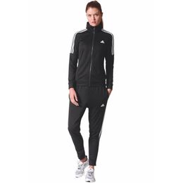 adidas Performance Große Größen: Trainingsanzug, schwarz-weiß, Gr.XL