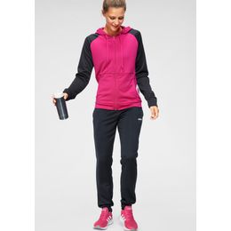 Adidas Große Größen: Trainingsanzug, pink-dunkelblau, Gr.XL