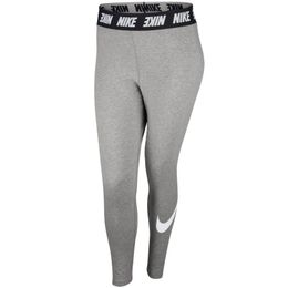 Nike Sportswear Große Größen: Leggings, grau, Gr.XL