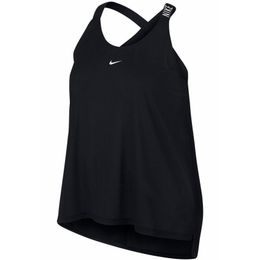 Nike Tanktop »W NK TANK ELSTKA VNR FA18 EXT«, schwarz, Gr.XXXL