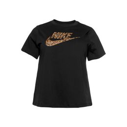 Große Größen: Nike Sportswear T-Shirt »WOMEN Nike Sportswear TOP SHORTSLEEVE PLUS SIZE«, schwarz, Gr.XL