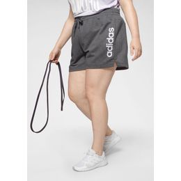 Adidas Große Größen: Sweatshorts, dunkelgrau meliert, Gr.44/46