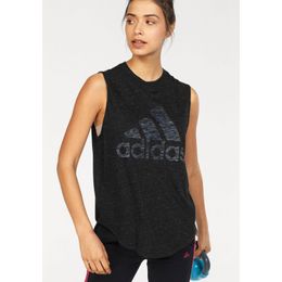 Große Größen: adidas Performance Tanktop »WINNERS M TEE«, schwarz, Gr.XXL