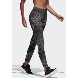 Große Größen: adidas Performance Funktionstights »WOMAN ESSENTIAL AOP TIGHT«, schwarz bedruckt, Gr.M