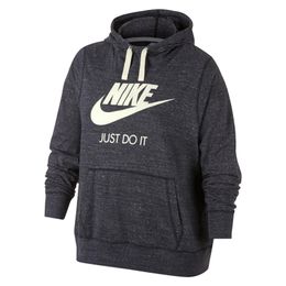 Nike Sportswear Große Größen: Kapuzensweatshirt, anthrazit meliert, Gr.XXXL