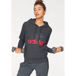 Große Größen: adidas Performance Kapuzensweatshirt »ESSENTIAL LINE OH HOODY«, grau, Gr.XXL