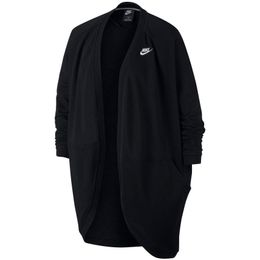 Nike Sportswear Große Größen: Sweatjacke, schwarz, Gr.XXXL