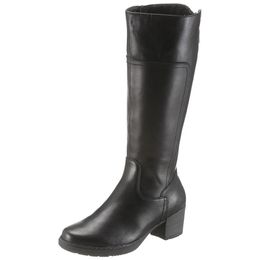 Große Größen: Jana Stiefel, schwarz, Gr.41