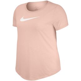 Nike Große Größen: Funktionsshirt, rosa meliert, Gr.XXL