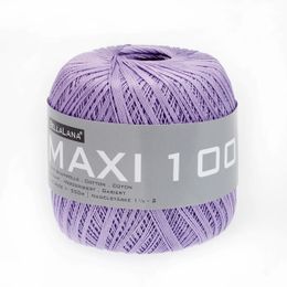 Maxi 100 von BellaLana , Lila, aus Baumwolle