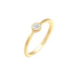 Elli DIAMONDS Ring Damen Gr&ouml;&szlig;e 56 gold