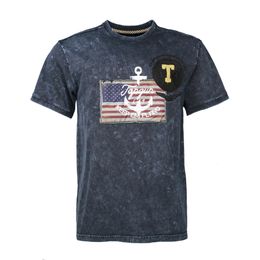 Top Gun T-Shirt Herren Gr&ouml;&szlig;e L blau