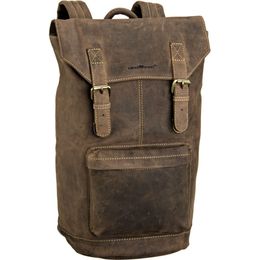 Green Burry Greenburry Laptoprucksack 'Vintage Retro' Herren Gr&ouml;&szlig;e One Size braun