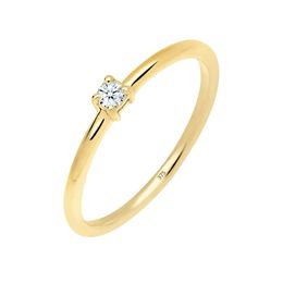 Elli DIAMONDS Ring Damen Gr&ouml;&szlig;e 54 gold