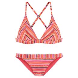 Lascana Bikini 'Triangle' Damen Gr&ouml;&szlig;e M orange