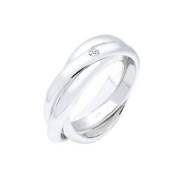 Elli Premium Ring Damen Gr&ouml;&szlig;e 52 silber